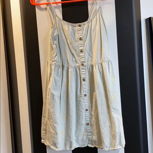 Volcom | Dresses | Palm Tree Denim Sun Dress | Poshmark